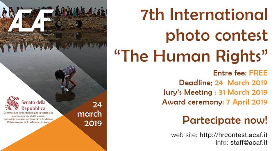 7th International photo contest “The Human Rights” | Photo Contest ...