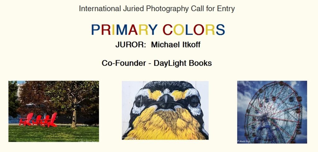 PRIMARY COLORS ends 9 October 2022 | Photo Contest Calendar 2025